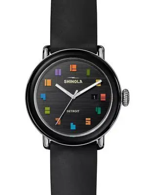 Shinola Leather 40mm