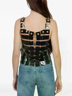 Rabanne Square-paneled Top