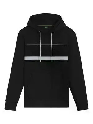 BOSS Logo-embossed Hoodie