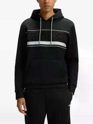 BOSS Logo-embossed Hoodie