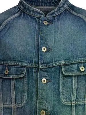 NONNATIVE Denim Mandarin Collar Jacket