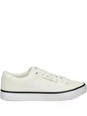 Tommy Hilfiger Logo Lace-up Sneakers - White
