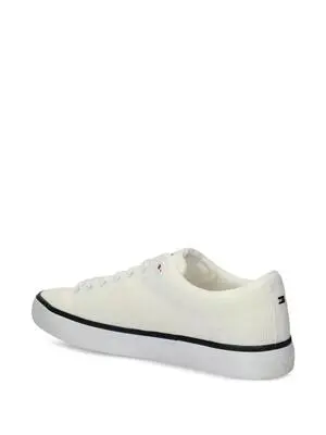 Tommy Hilfiger Logo Lace-up Sneakers - White
