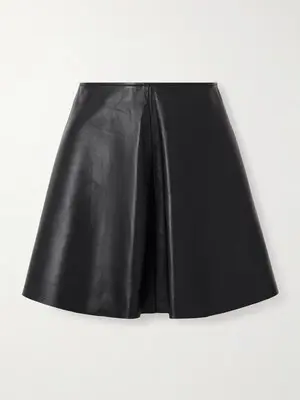 HAIKURE Minnie Leather Mini Skirt