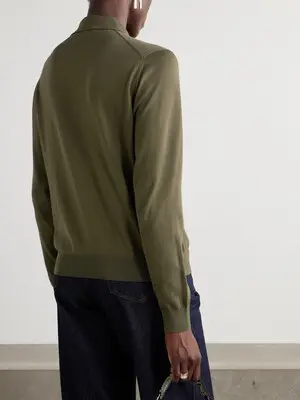 Loro Piana Cotton Polo Shirt - Green