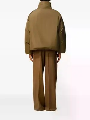 Ami Taffetas De Coeur Jacket - Brown
