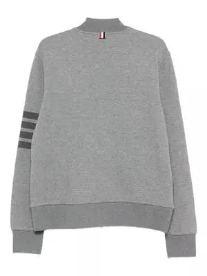 Thom Browne Three-stripe Zip-up Sweatshirt