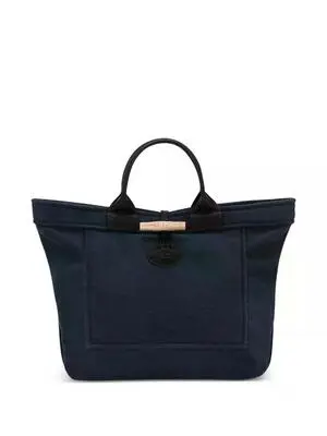 Longchamp Le Roseau L Tote Bag - Blue