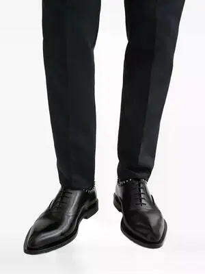 JIL SANDER Stud-embellished Oxford Shoes