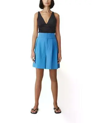 GESTUZ Linda High-waisted Pleated Shorts