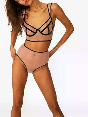 UNDRESS CODE In The Clouds High-waisted Mesh Panties