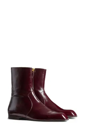 Khaite Colt Bootie - 531 Bordeaux