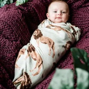 MILKBARN Organic Cotton Swaddle - Picnic