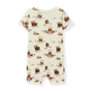 MILKBARN Organic Cotton Shortall - Picnic