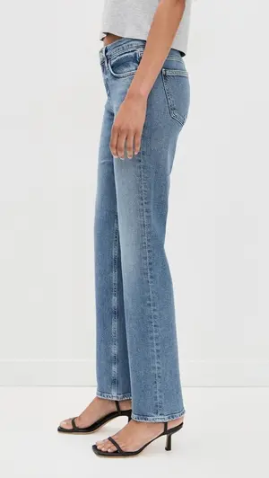 AGOLDE Low Rise Slim Leg Jeans