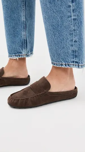 Vince Berkley Driver Loafers - Truffle