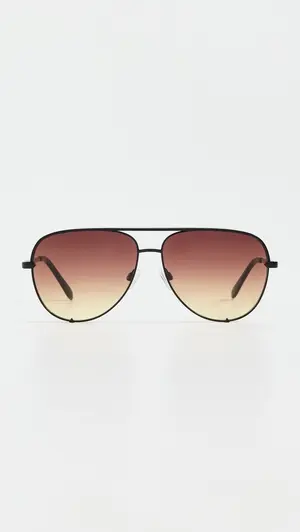 Quay High Key Aviator Sunglasses