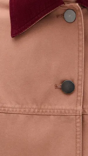 LE BOP Oversized Barn Jacket - Mocha