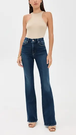 Good American Classic Bootcut Jeans