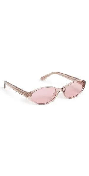 Quay Aura Points Sunglasses - Doe/peony