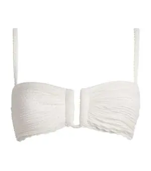 Ulla Johnson Santorini Bikini Top - White