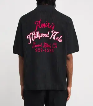 Amiri Hollywood Auto Mesh Shirt