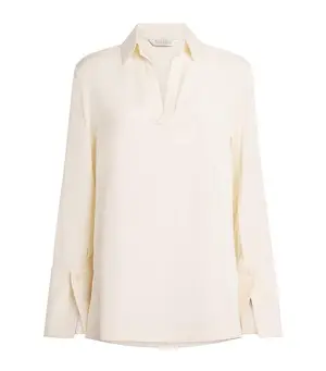 Max Mara Silk-blend Shirt