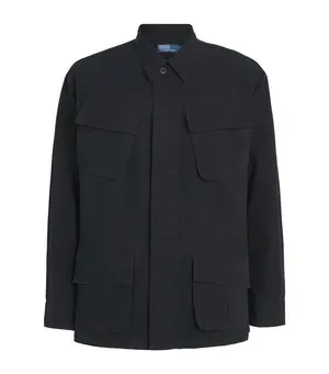 Ralph Lauren Single Breasted Overshirts For Men