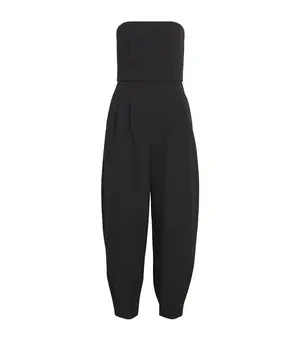 Max Mara Off-the-shoulder Jumpsuit - Black
