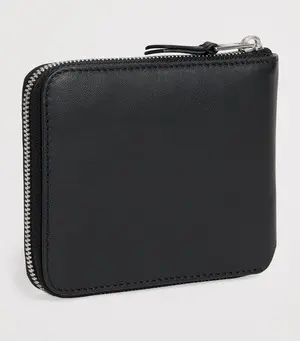 Ami Leather Zipped Wallet