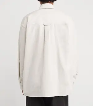 Studio Nicholson Cotton Stripe Oversized Ruskin Shirt