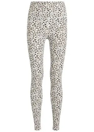 Varley Move High 27 Printed Stretch-jersey Leggings
