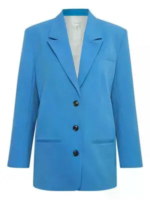 GESTUZ Linda Padded-shoulder Blazer