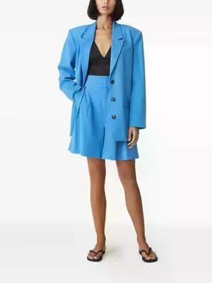 GESTUZ Linda Padded-shoulder Blazer