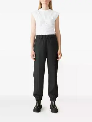 GANNI Elasticated-waistband Trousers