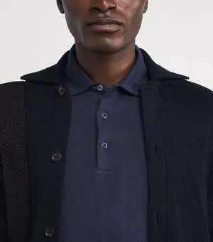 Corneliani Cotton Jersey Polo Shirt