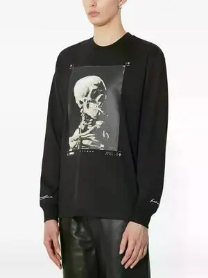 STAMPD Skull-print Long-sleeve T-shirt