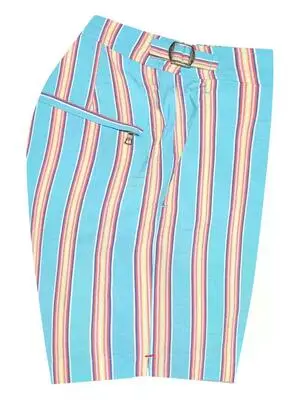 Orlebar Brown Bulldog Striped Swim Shorts - Blue