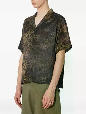 STAMPD Leopard-print Shirt