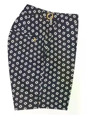Orlebar Brown Bulldog Geometric-print Swim Shorts - Blue