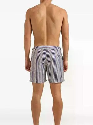 Orlebar Brown Bulldog Striped Swim Shorts - Blue