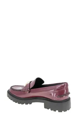 Bcbgmaxazria Laney Lug Loafer - Dark Cherry