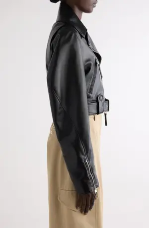 Givenchy Cocoon Crop Biker Jacket
