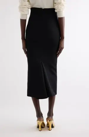 Givenchy Crepe Cady Midi Skirt