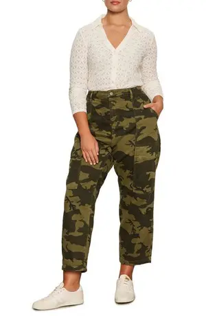 Sanctuary Boyfriend High Waist Ankle Utility Pants