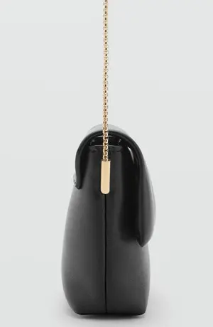 Mango Faux Leather Crossbody Bag
