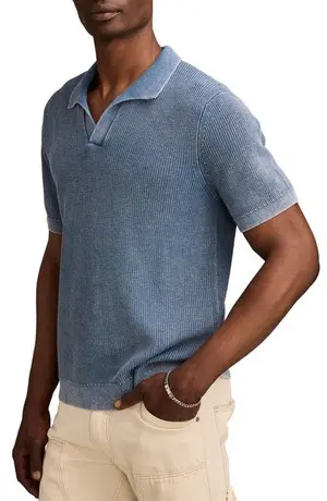 Lucky Brand Washed Polo - True Navy
