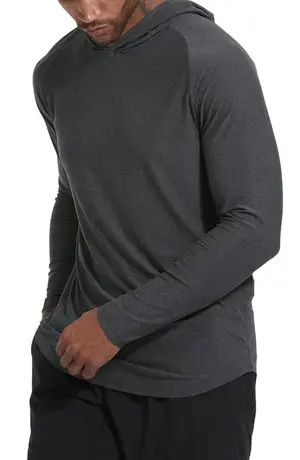 True Classic Active Pullover Hoodie - Charcoalheathergray