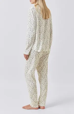 PAPINELLE Rosebud Organic Cotton Pajamas