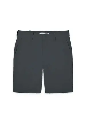 PETER MANNING NYC 7-Inch Inseam Tech Shorts Graphite